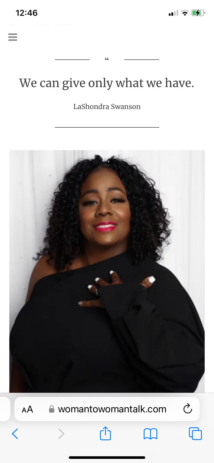 LaShondra swanson | FabOver40